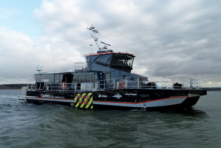 CWind, Global Marine Group Deliver First Hybrid-Powered Surface Effect ...