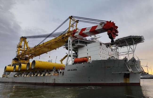 Installation Vessel Les Alizes Embarks on Maiden Assignment - North ...